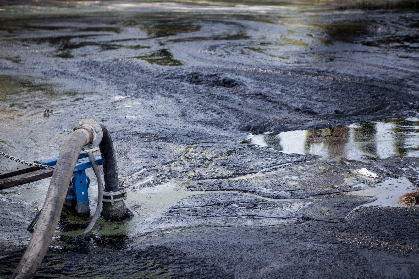 Synergy Resource Management | Sludge Pond Reclamation and Dewatering