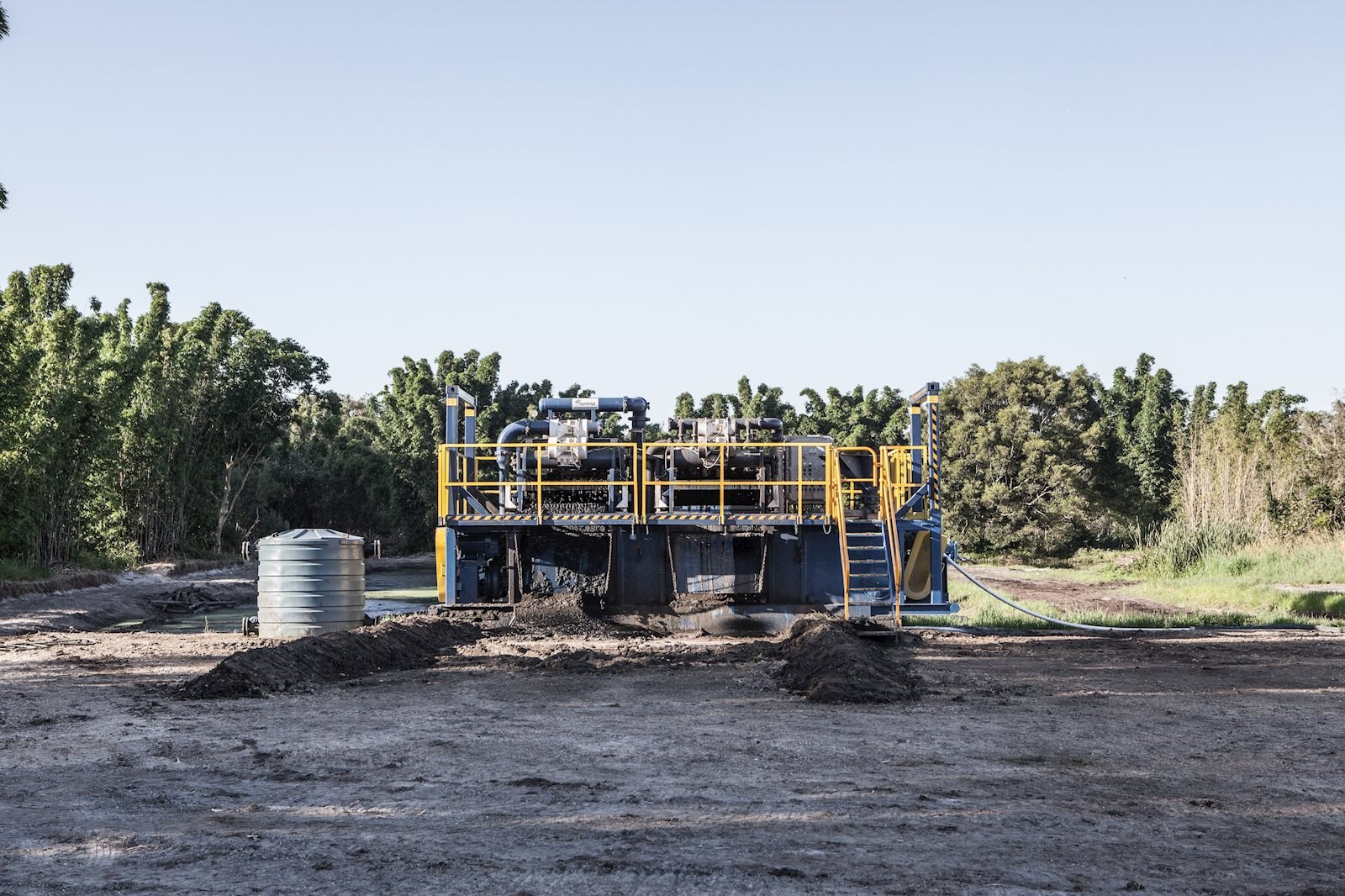 Synergy Resource Management | Sludge Pond Reclamation and Dewatering