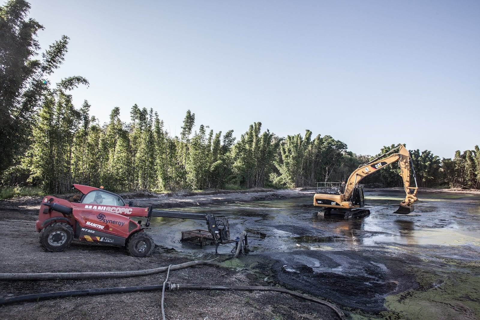 Synergy Resource Management | Sludge Pond Reclamation and Dewatering