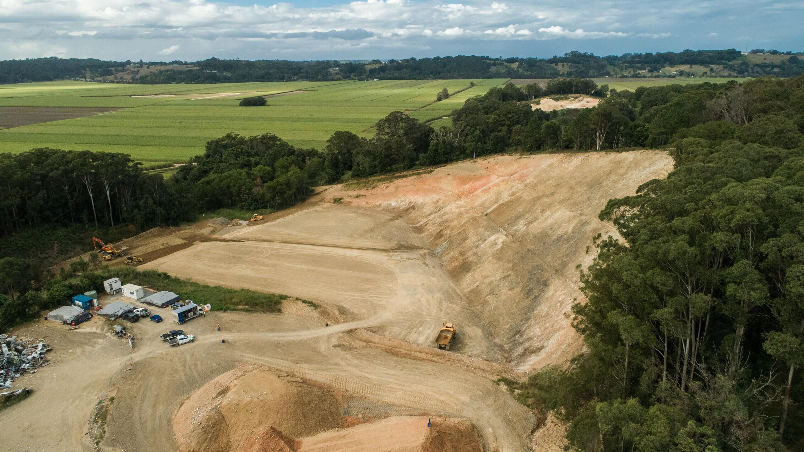 Synergy Resource Management | Stotts Creek Landfill Cell Construction