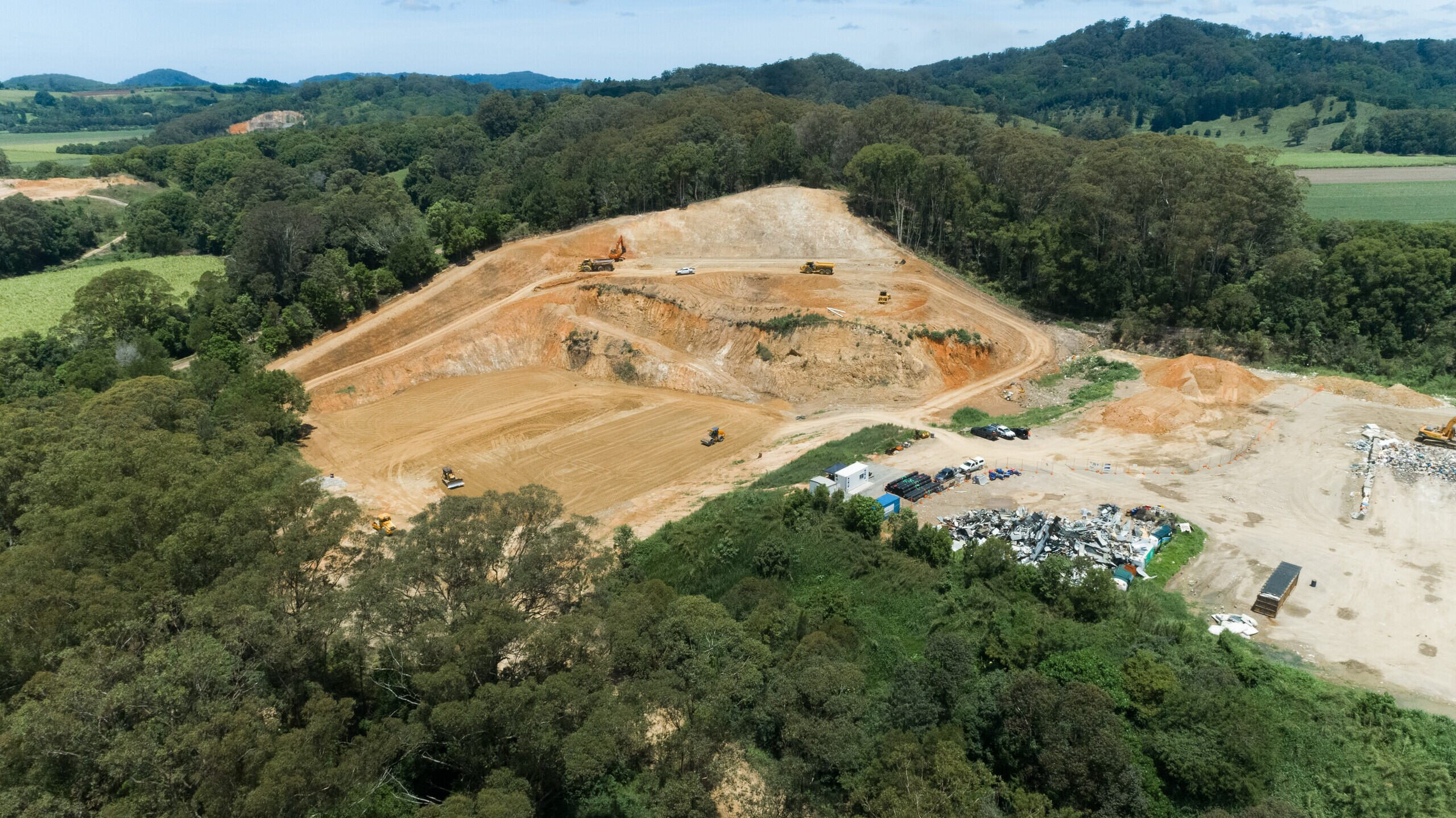 Synergy Resource Management | Stotts Creek Landfill Cell Construction