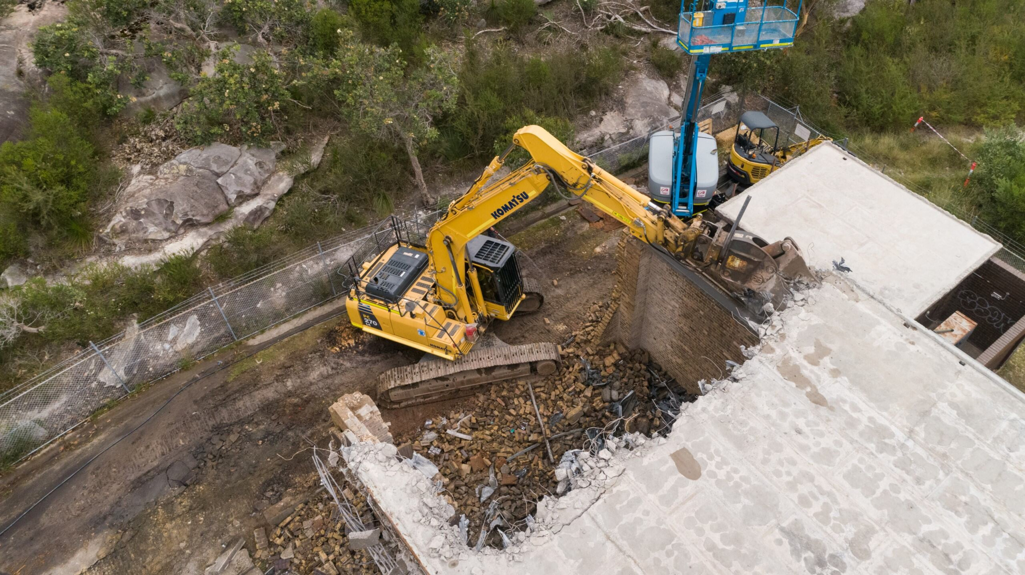 Synergy Resource Management | Demolition of Water Pumping Station